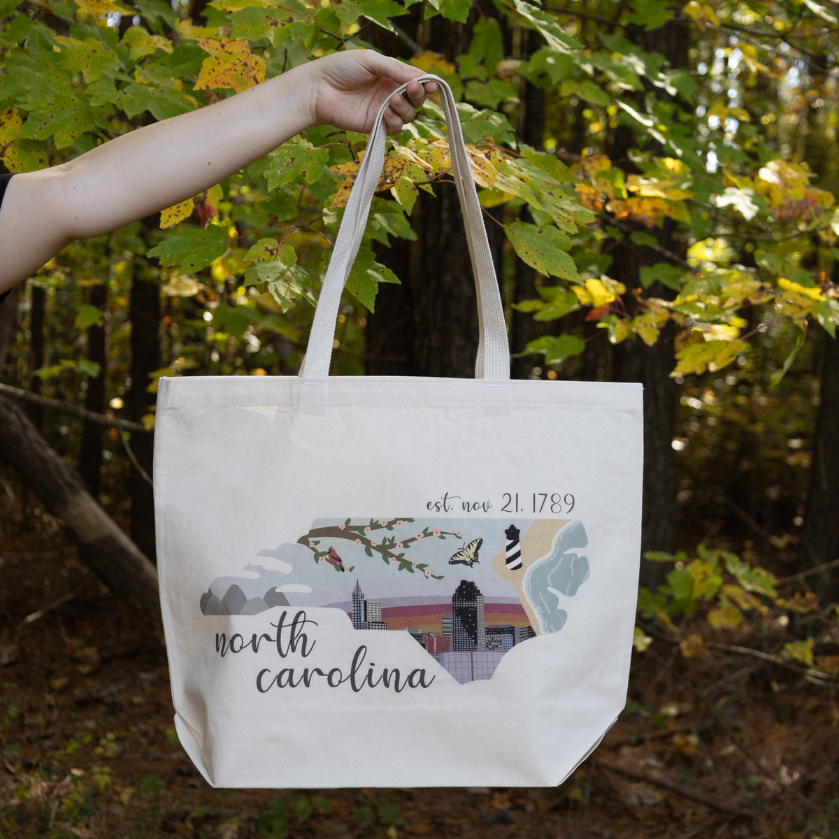 Carolina Jumbo Tote – Lindy Stark