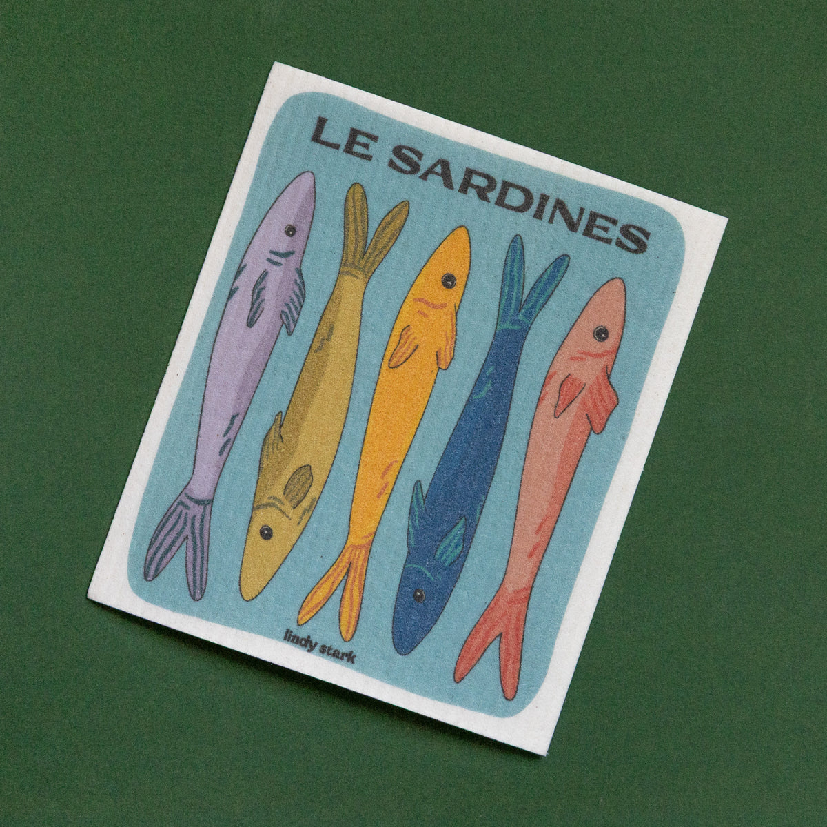 Sardines Swedish Cloth – Lindy Stark